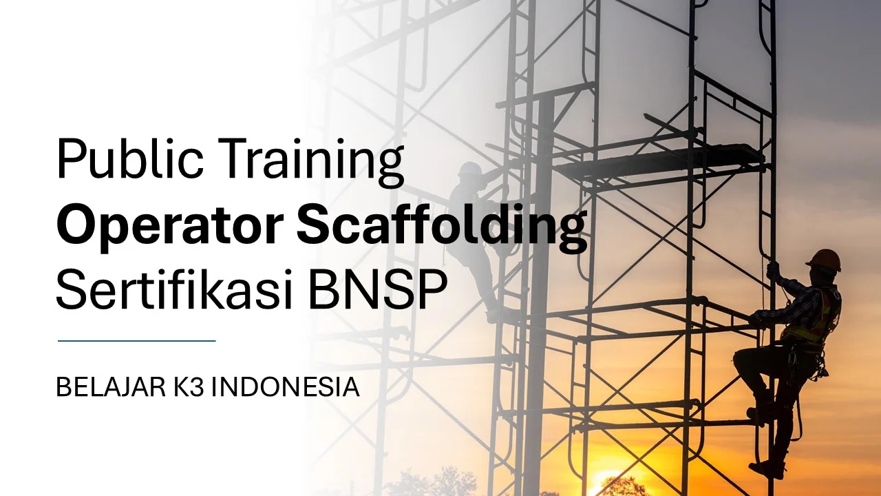 Public Training Operator Scaffolding BNSP