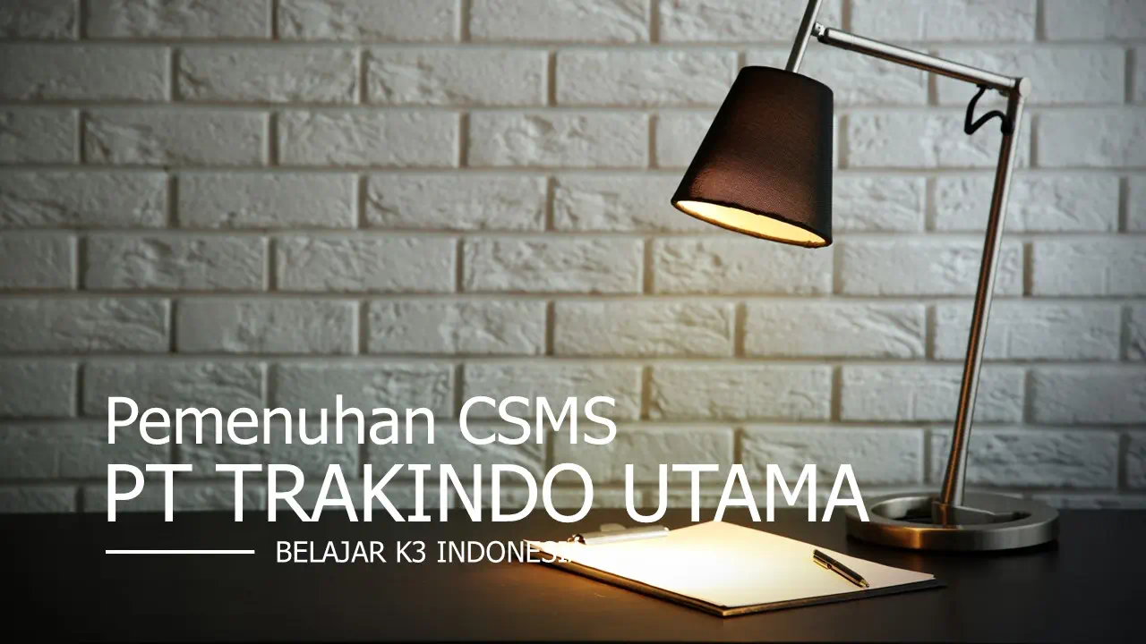 Dokumen CSMS PT TRAKINDO UTAMA